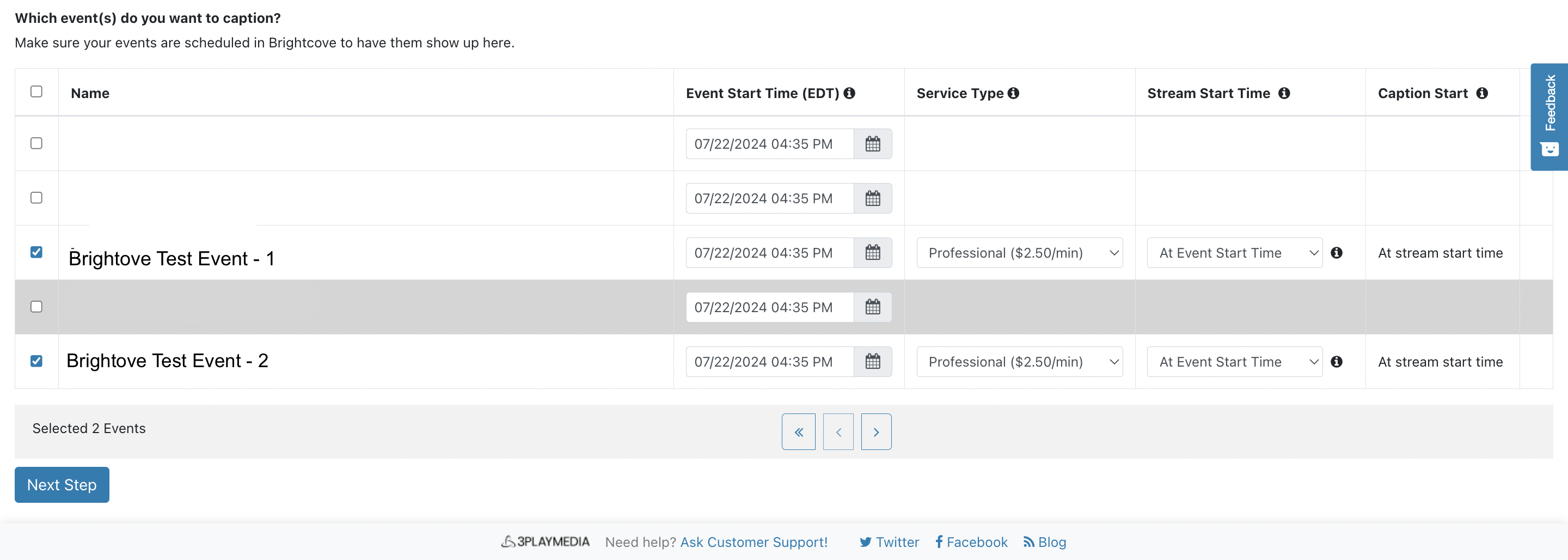 Brightcove Live Captioning: Setting up a captioned back up stream in ...